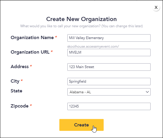 Create an Organization – H&H Color Lab