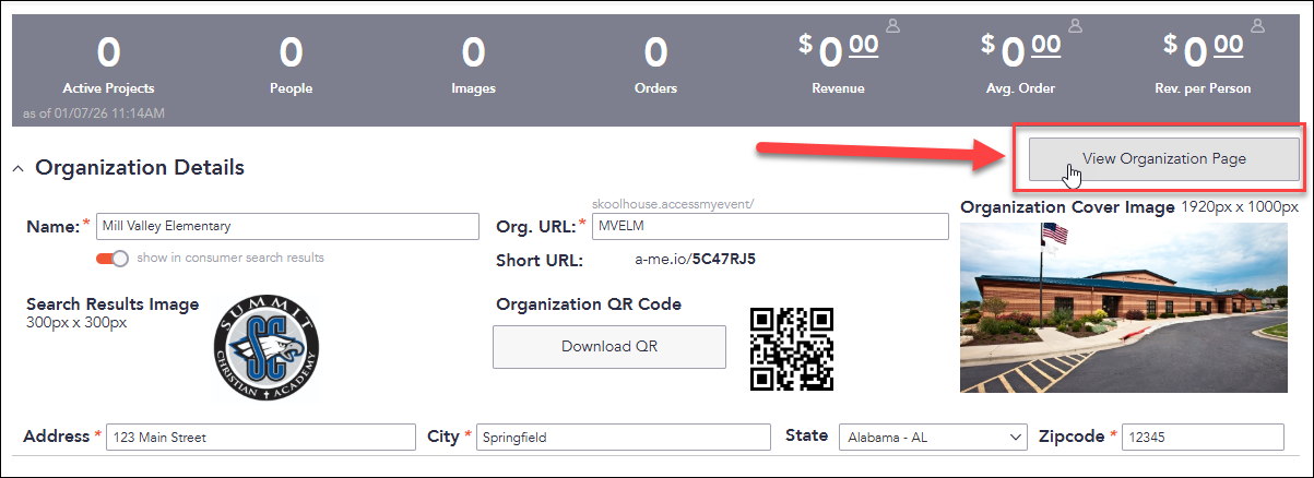 Create an Organization – H&H Color Lab